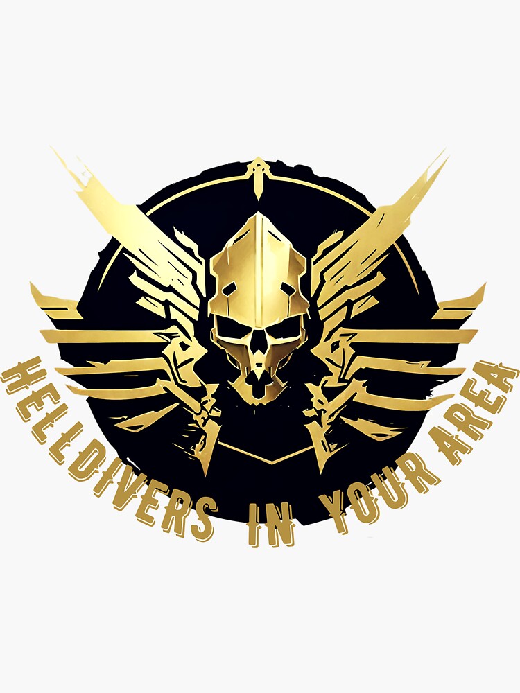 "HELLDIVERS IN YOUR AREA Gifts for helldivers fans helldivers libertea ...