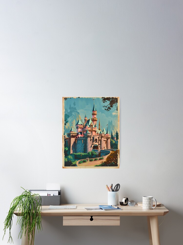 "Vintage Castle " Poster for Sale by lostinpixels | Redbubble