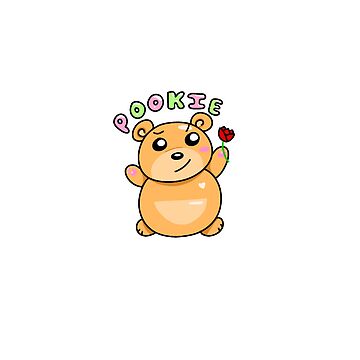 "pookie bear" Sticker for Sale by korbkorbkorb | Redbubble