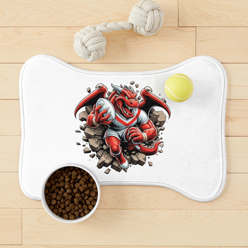 "St George Illawarra Dragons Smash Through" Sticker for Sale by ...