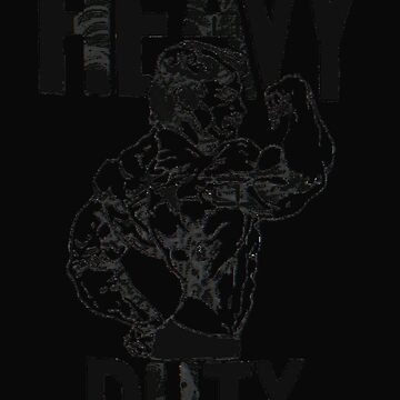 "Mike Mentzer Heavy Duty Logo " Sticker for Sale by Joshuatrunk | Redbubble