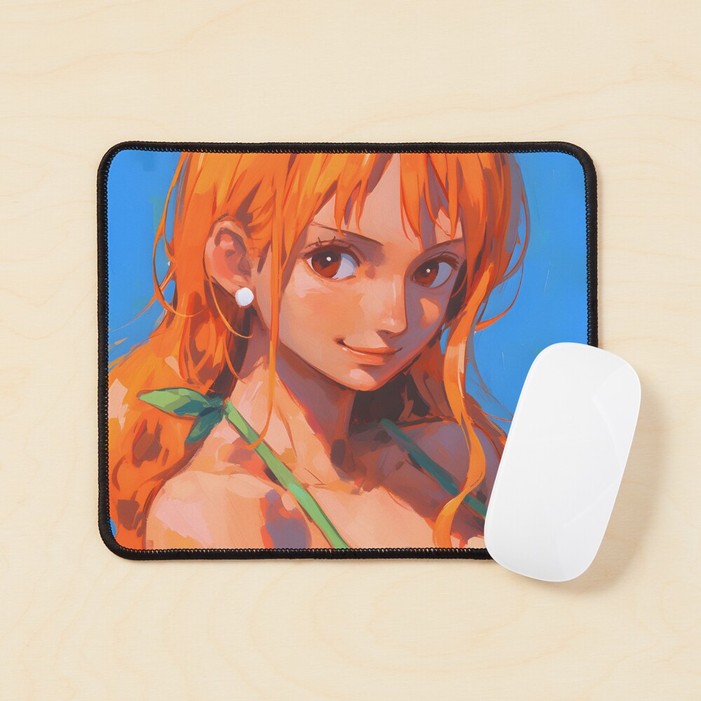 "Nami OP Cute Anime Girl With Vibrant Colors and Expressive Eyes ...