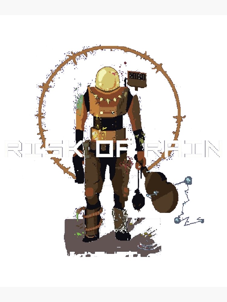 "Risk Of Rain 2, Ror 2, Ror, Rain, Risk, Game, Huntress " Poster for ...