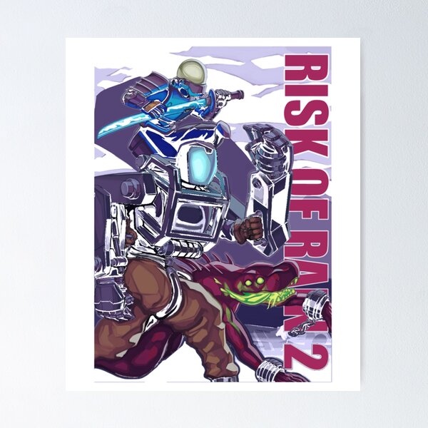 "Risk Of Rain 2, Ror 2, Ror, Rain, Risk, Game" Poster for Sale by ...