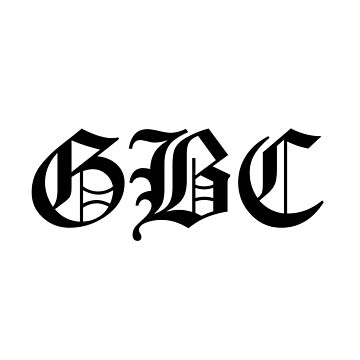 "GBC" Sticker for Sale by N4Y14H | Redbubble