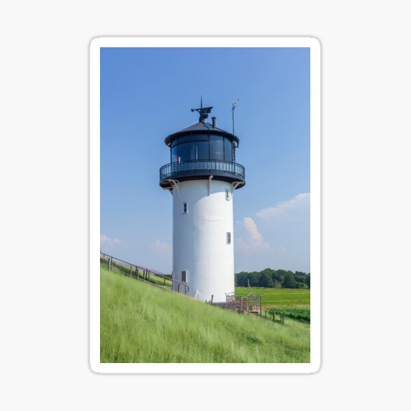 "Dicke Berta lighthouse, Altenbruch, North Sea spa town of Cuxhaven ...