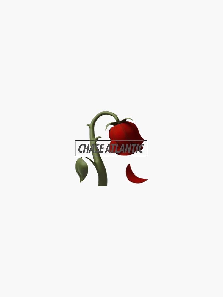 "CHASE ATLANTIC DEAD ROSE LOGO" Sticker for Sale by gitrabasso | Redbubble