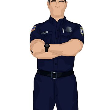 "Captain Bobby Nash | 911" Sticker for Sale by icantdrawfaces | Redbubble
