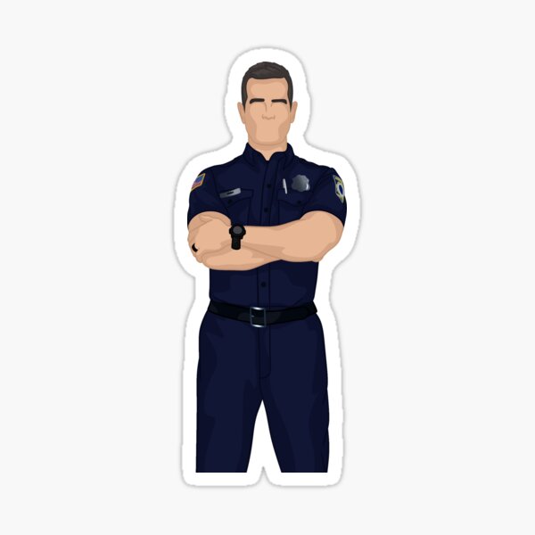 "Captain Bobby Nash | 911" Sticker for Sale by icantdrawfaces | Redbubble