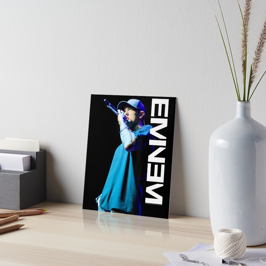 "Eminem Mic Pose " Poster for Sale by torensha | Redbubble