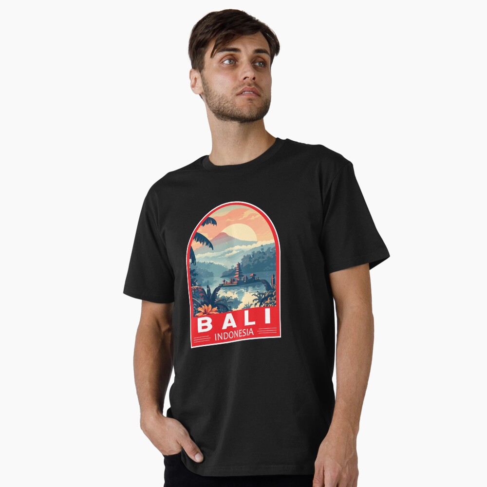 "Bali Indonesia Travel Art Emblem" Sticker for Sale by KrisSidDesigns ...