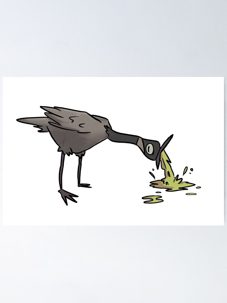 "Goose vomiting" Poster by passivestudios | Redbubble