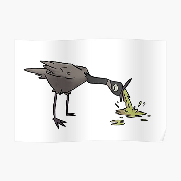 "Goose vomiting" Poster by passivestudios | Redbubble