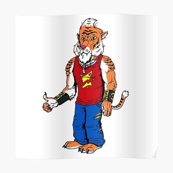"Tiger Bro" Poster by Joe1983 | Redbubble