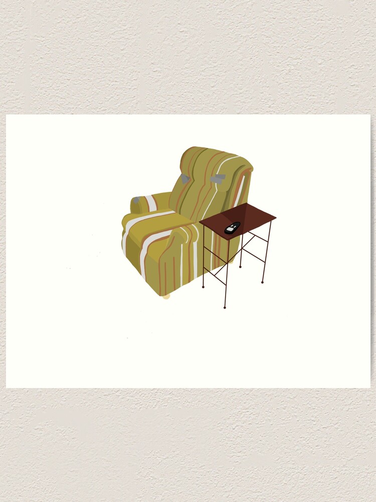 "Frasier, Martin Crane Chair" Art Print by JoelThayer | Redbubble