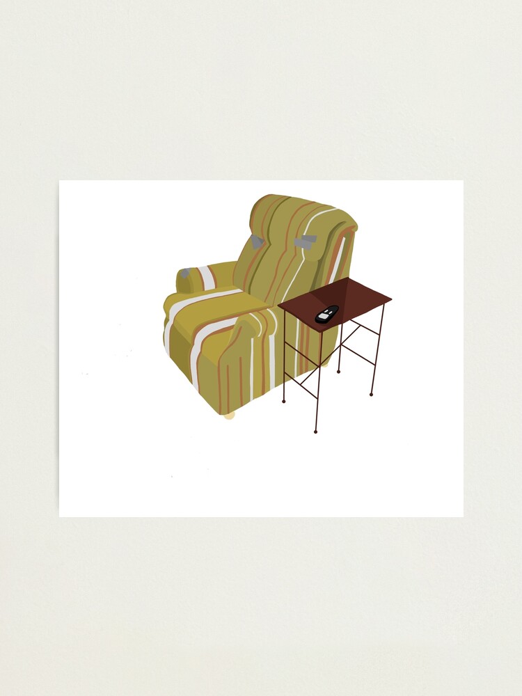 "Frasier, Martin Crane Chair" Photographic Print by JoelThayer | Redbubble