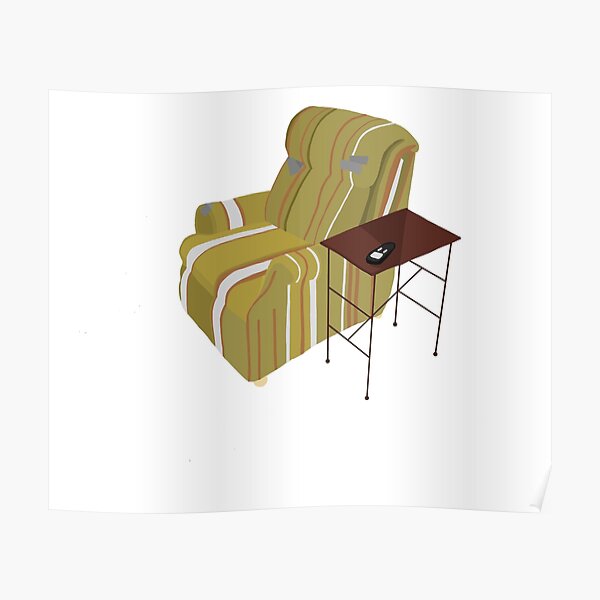 "Frasier, Martin Crane Chair" Poster for Sale by Joel Thayer | Redbubble