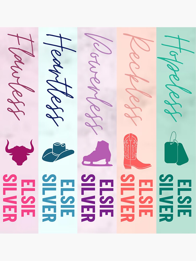 "Chestnut Springs Series Book Stack Sticker" Sticker for Sale by ...