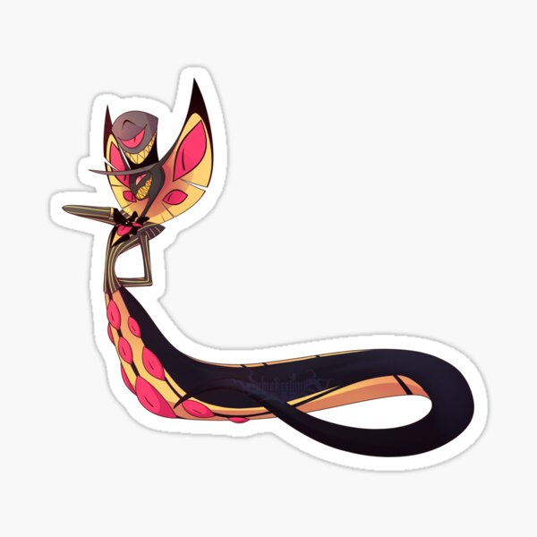 "Hazbin Hotel - Sir Pentious" Sticker for Sale by Peony-st | Redbubble