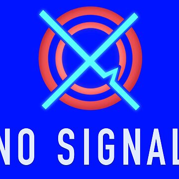 "Hazbin Hotel: Vox’s Error Screen No Signal" Sticker for Sale by ...