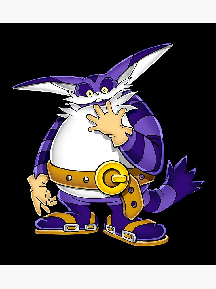 "Big the cat Sonic" Poster for Sale by Skel-Draws | Redbubble