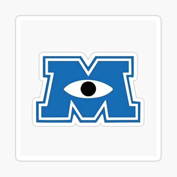 "Monsters Inc. Logo" Sticker for Sale by FlorenceFaye | Redbubble
