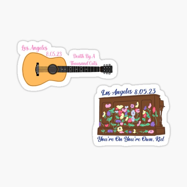 "Los Angeles N3 Eras Tour Surprise Songs Pack " Sticker for Sale by ...