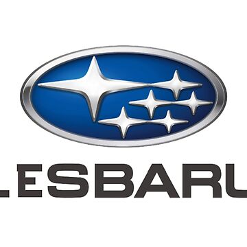 "Lesbaru" Sticker for Sale by createandrogyny | Redbubble