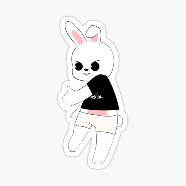 "Stray Kids SKZOO Leebit" Sticker for Sale by grimmcantdraw | Redbubble