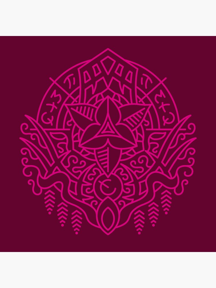 "Born of Night – Allied Race Crest (color)" Poster by dcmjs | Redbubble