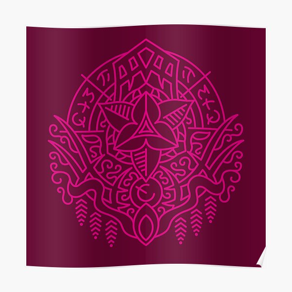 "Born of Night – Allied Race Crest (color)" Poster by dcmjs | Redbubble