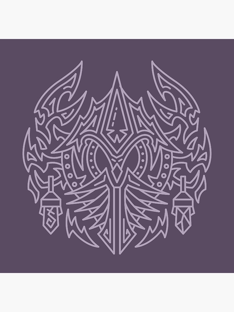 "Elf of the Void — Allied Race Crest (color)" Art Print for Sale by ...
