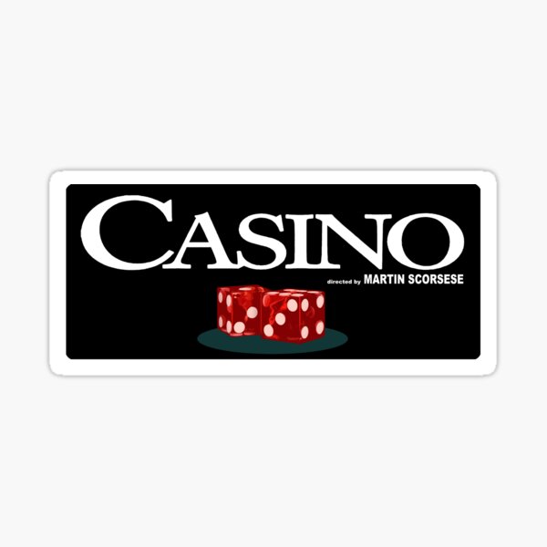 "casino scorsese" Sticker for Sale by gameboylands | Redbubble