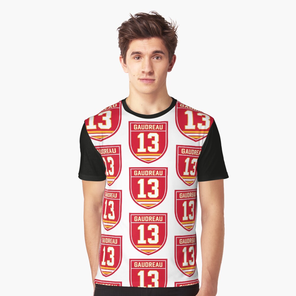 "Johnny Gaudreau Calgary #13 emblem" Sticker for Sale by Tarroi | Redbubble