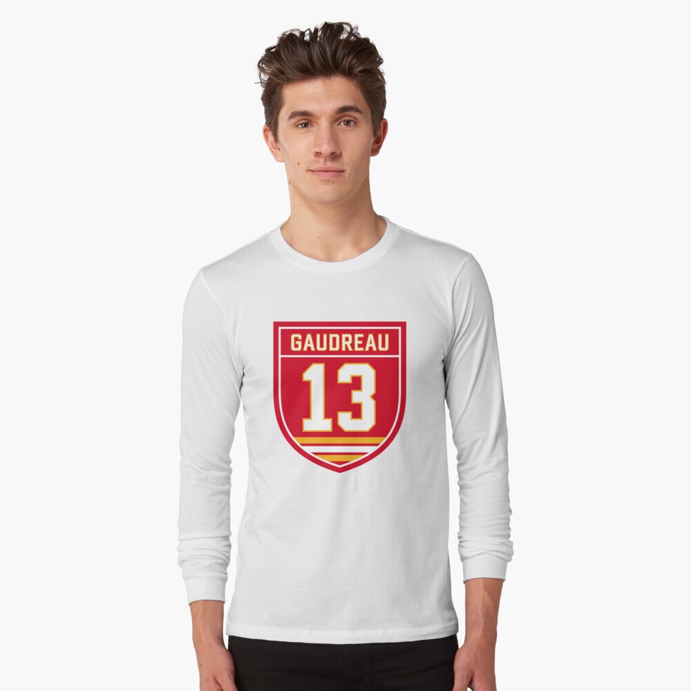 "Johnny Gaudreau Calgary #13 emblem" Sticker for Sale by Tarroi | Redbubble