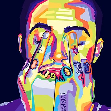 "Mac Miller" Sticker for Sale by ZuzulArt | Redbubble