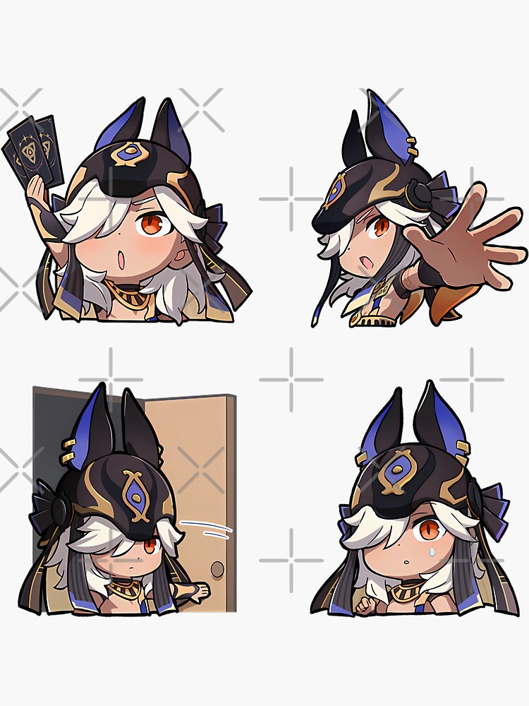 "Cyno Pack | Genshin Impact" Sticker for Sale by Verthalies | Redbubble