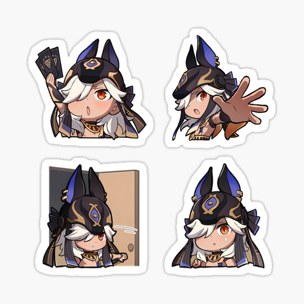 "Cyno Pack | Genshin Impact" Sticker for Sale by Verthalies | Redbubble