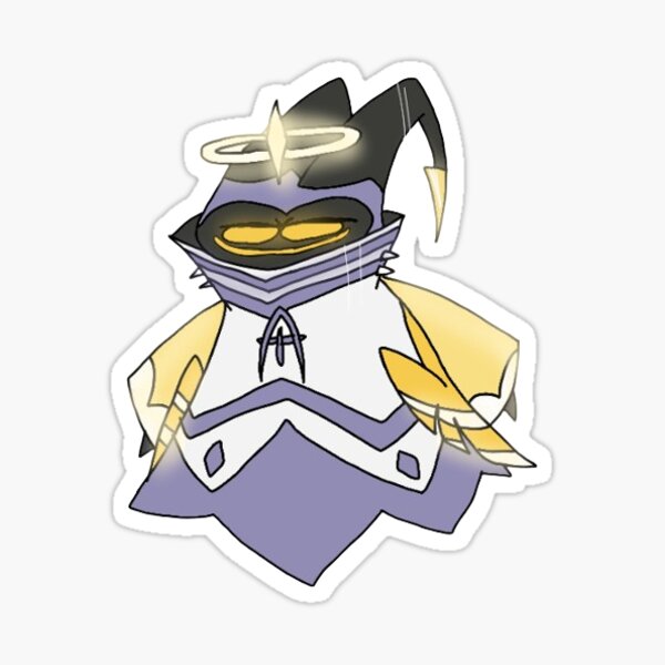 "Squished Adam - Hazbin Hotel" Sticker for Sale by Artist-Hallie-c ...