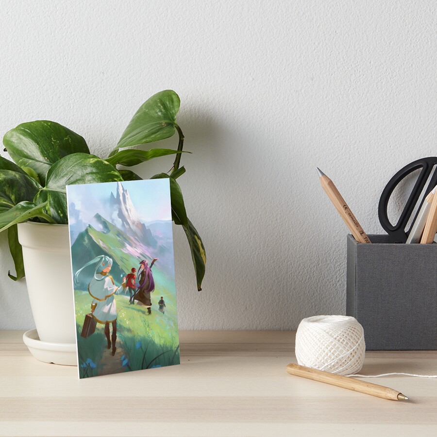 "Sousou no Frieren - Leaving Home Town" Poster for Sale by NooraniFantasy | Redbubble