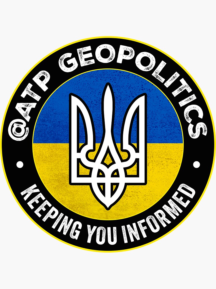 "ATP Geopolitics #8 Colours" Sticker for Sale by johnnyp76 | Redbubble