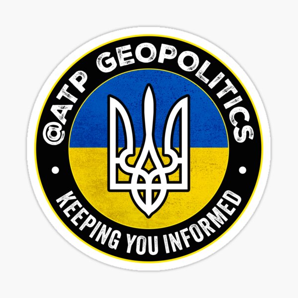 "ATP Geopolitics #8 Colours" Sticker for Sale by johnnyp76 | Redbubble