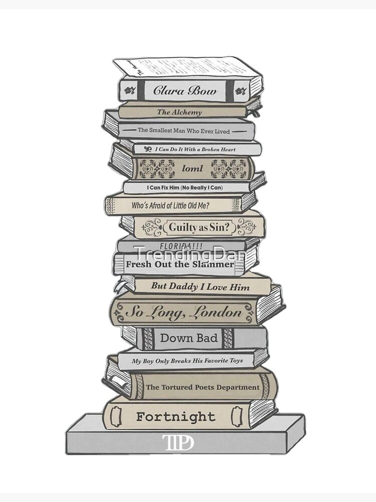 "TTPD-Taylor Swift" Poster by TrendingDan | Redbubble