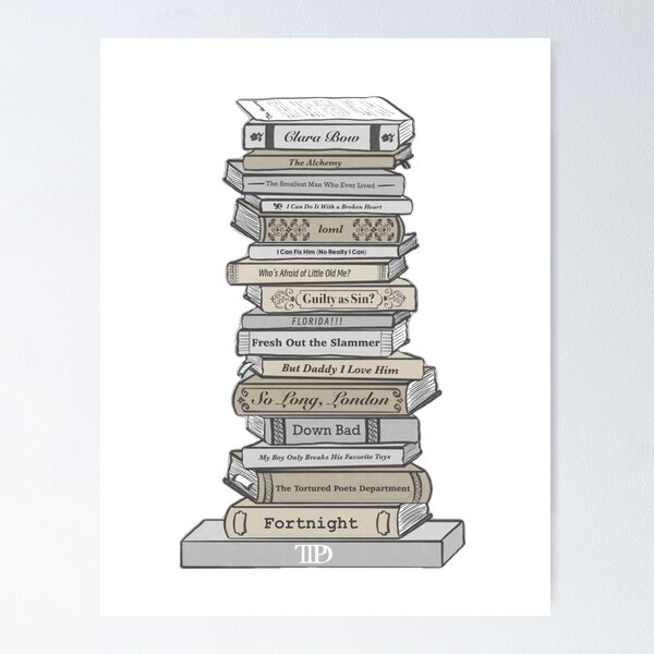 "TTPD-Taylor Swift" Poster by TrendingDan | Redbubble