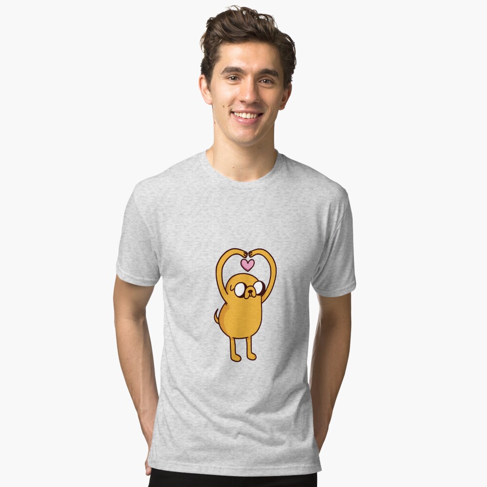 "Jake heart" Sticker for Sale by Vampyrkisses | Redbubble
