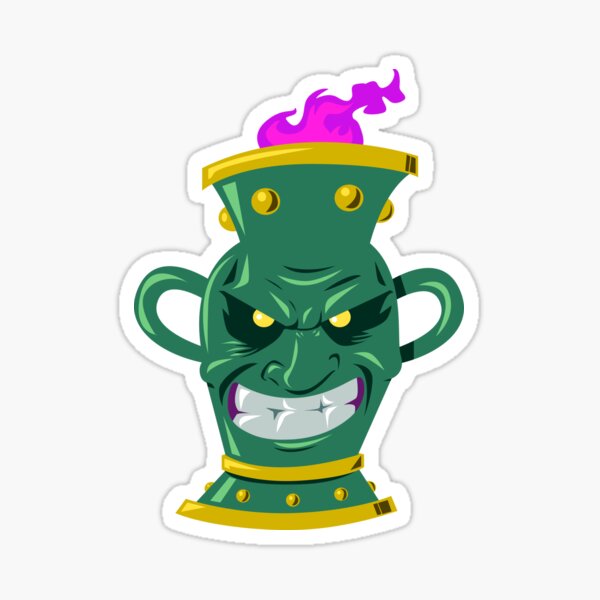 "Evil Jar" Sticker for Sale by DanielCostaart | Redbubble
