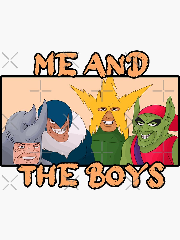 Sticker Boy Memes Where We Dropping Boys Funny Meme Where We