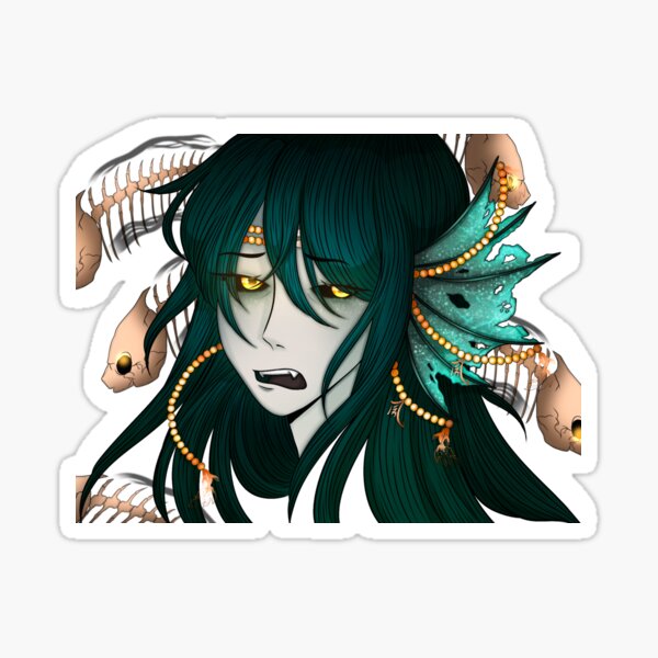 "He Xuan and Bone Fish" Sticker for Sale by ErrorVoids | Redbubble