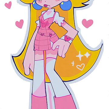 "pink princess sticker" Sticker for Sale by meowwmeowprints | Redbubble