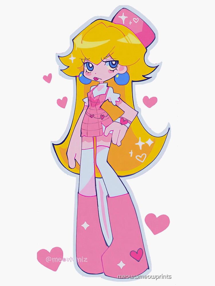 "pink princess sticker" Sticker for Sale by meowwmeowprints | Redbubble